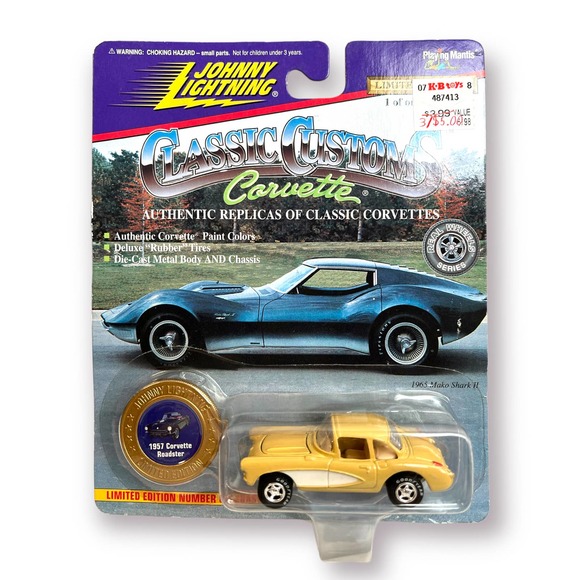 Johnny Lightning | Toys | Johnny Lightning Classic Customs Corvette 957 ...